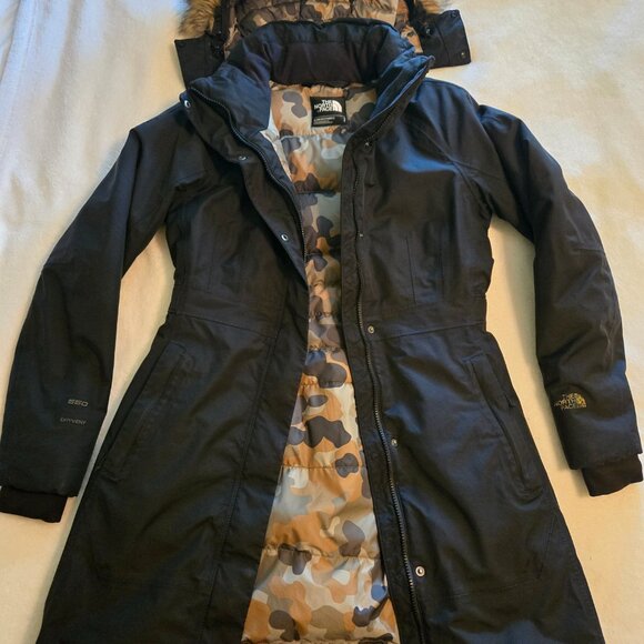 The North Face | Jackets & Coats | The North Face 55 Dry Vent Puffer Jacket Womens Small Black ...